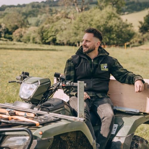 Consultant: Grass fed farmer Silas Hedley-Lawrence